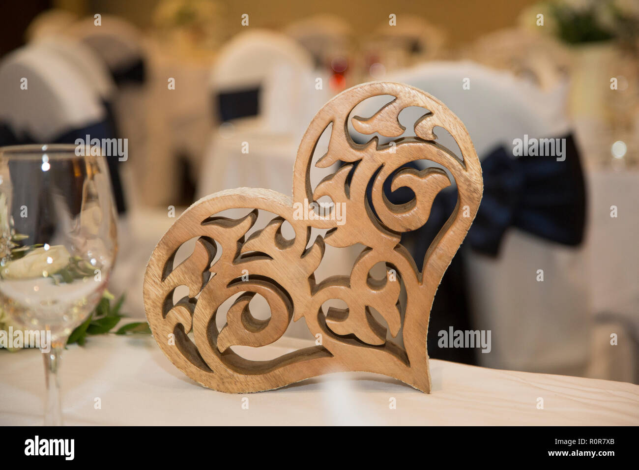 Blue chair ribbons hi-res stock photography and images - Alamy