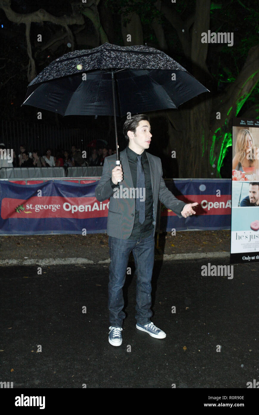 Justin Long and Ginnifer Goodwin The premiere of 'He's Just Not That ...