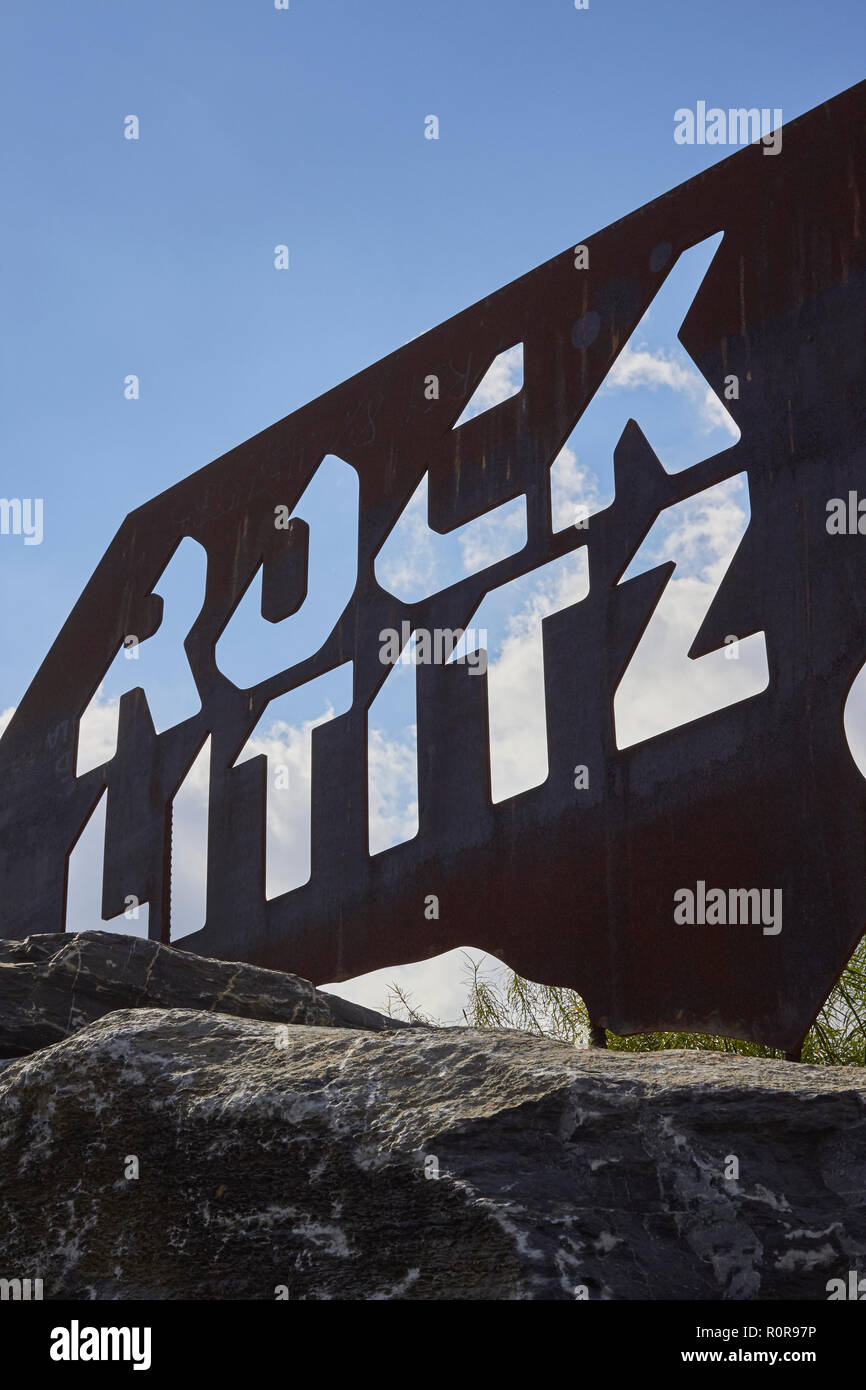 the sign for Rock Lititz, the music production facility inLancaster ...