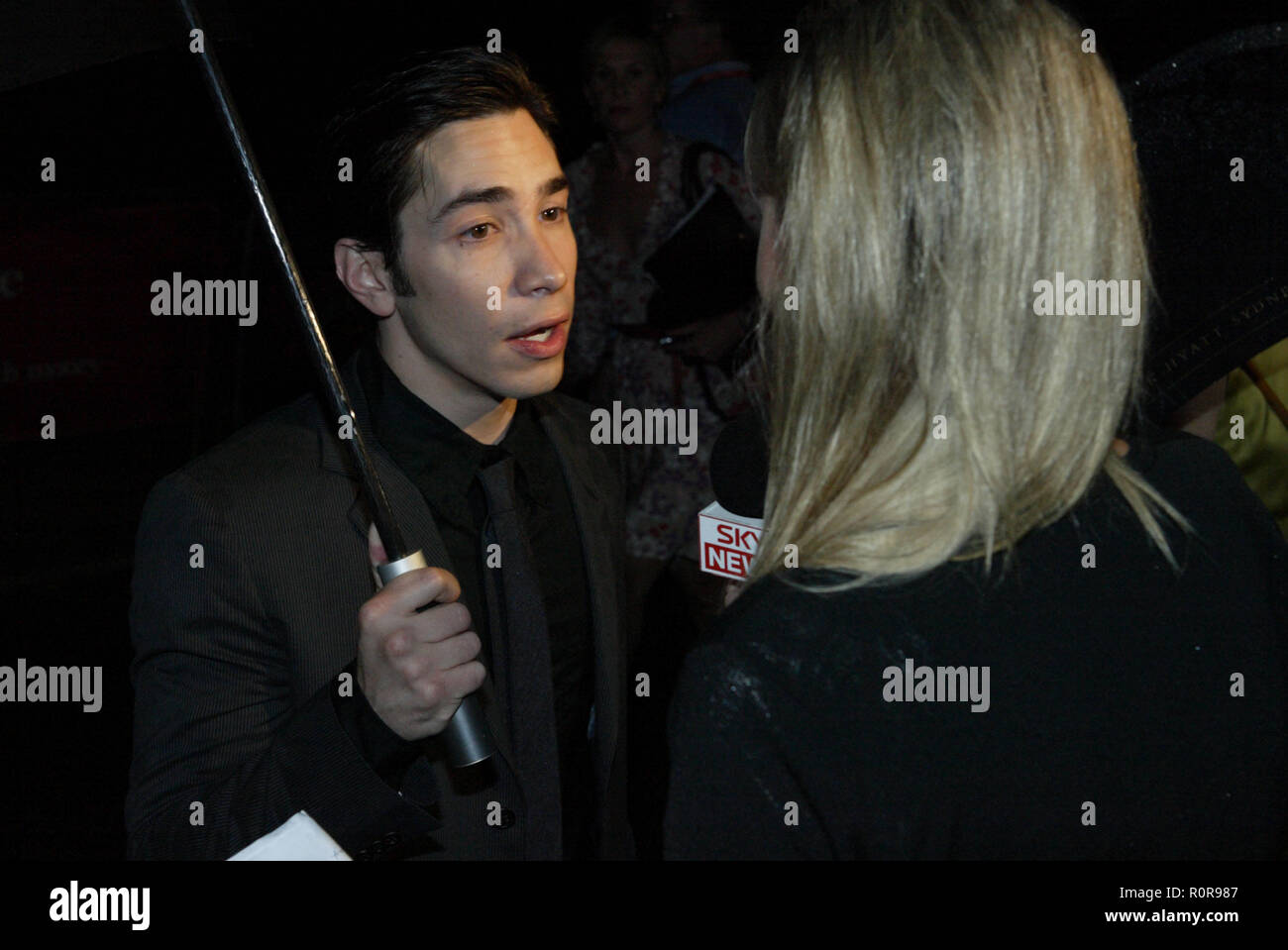 Justin Long and Ginnifer Goodwin The premiere of 'He's Just Not That ...