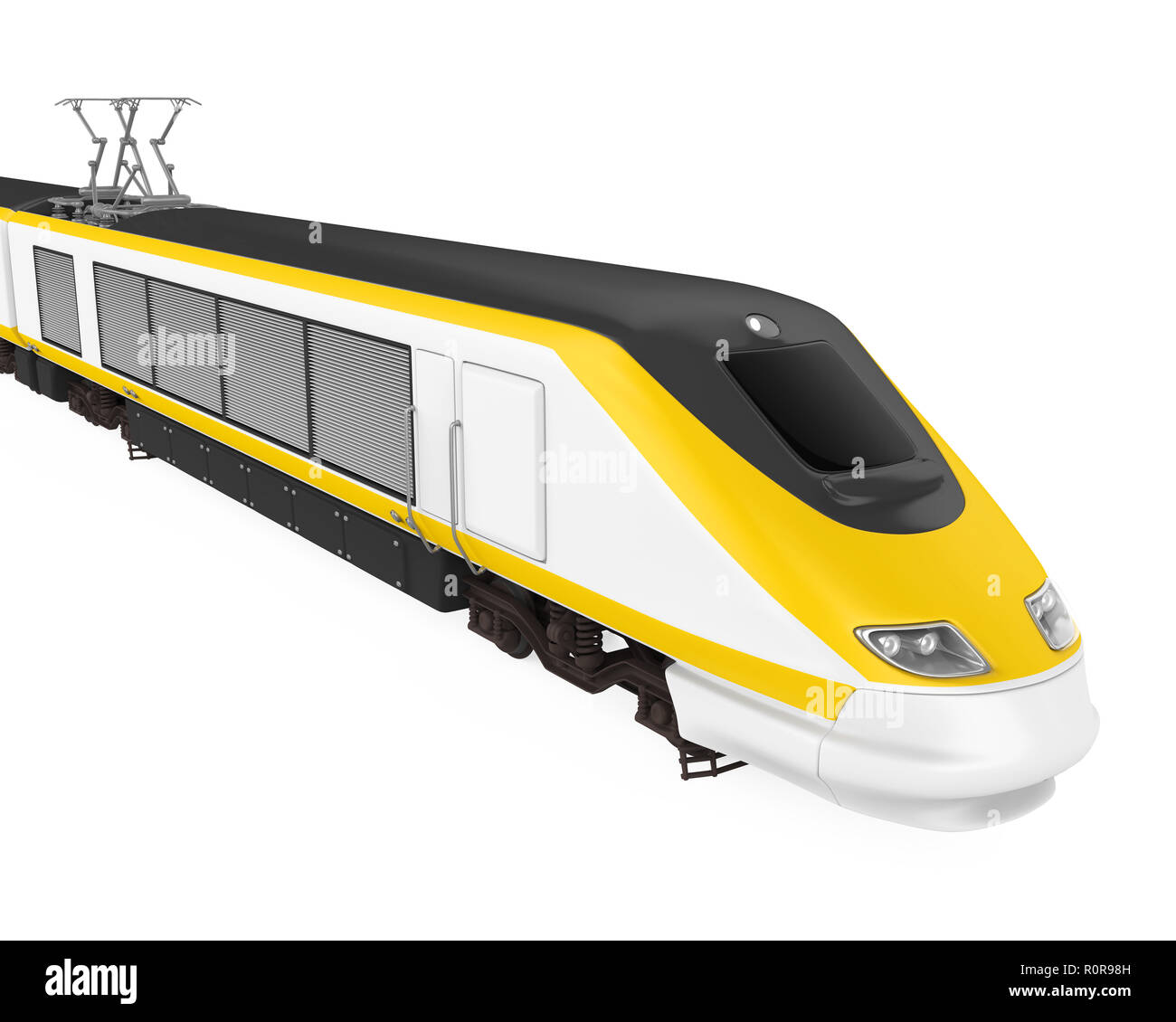 High speed electric locomotive Cut Out Stock Images & Pictures - Alamy