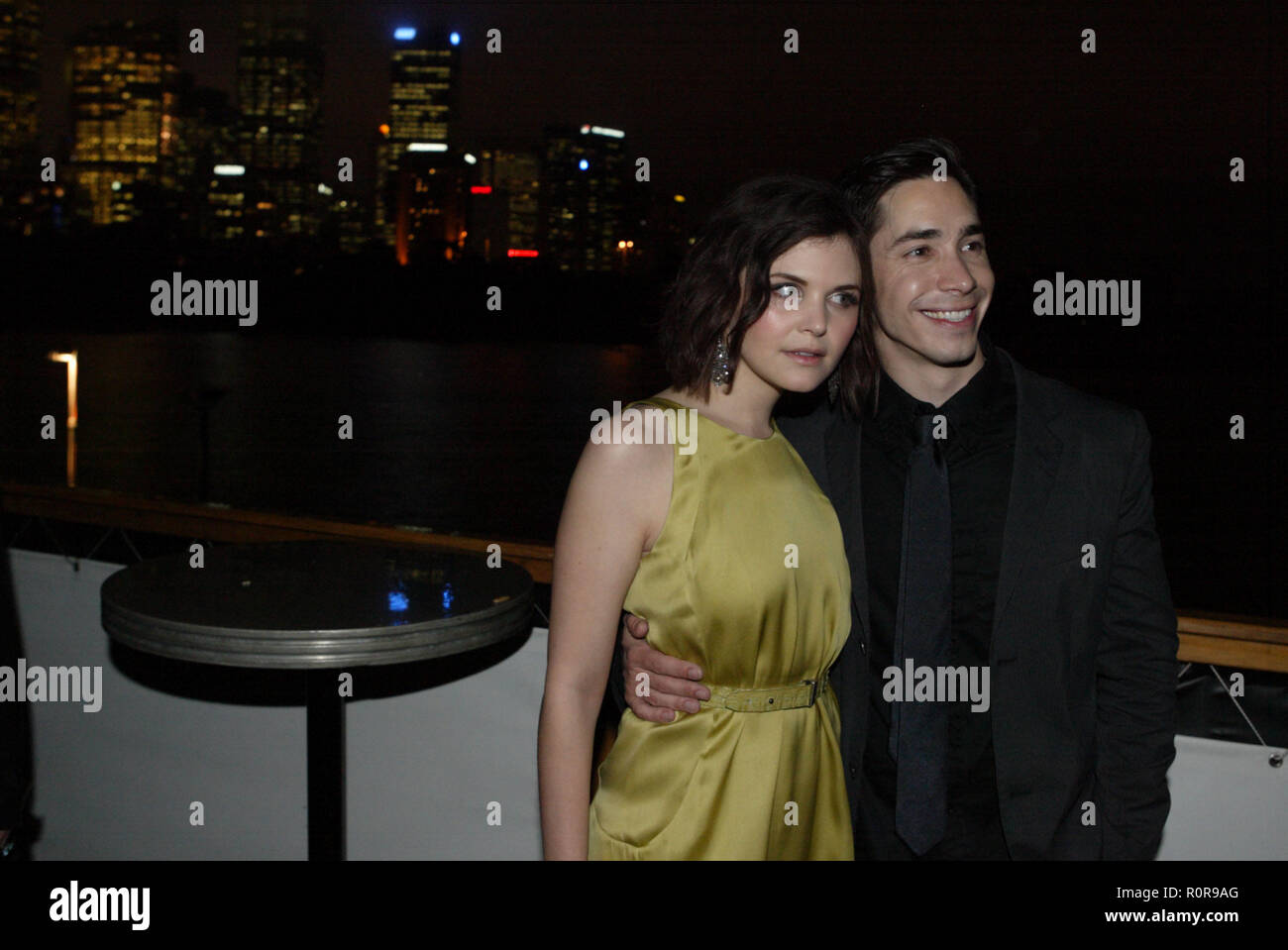 Justin Long and Ginnifer Goodwin The premiere of 'He's Just Not That ...