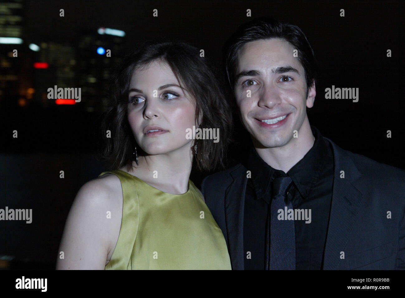 Justin Long and Ginnifer Goodwin The premiere of 'He's Just Not That ...