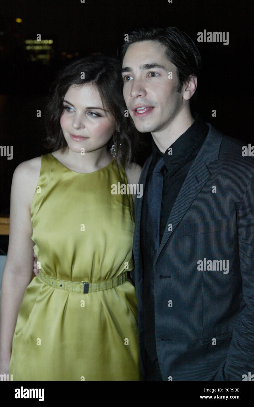 Justin Long and Ginnifer Goodwin The premiere of 'He's Just Not That ...