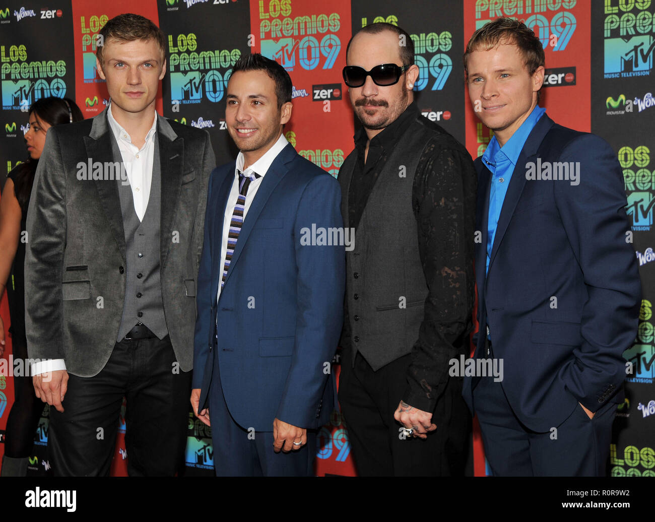 Backstreet Boys - Los Premios MTV Latin America 2009 at Universal ...
