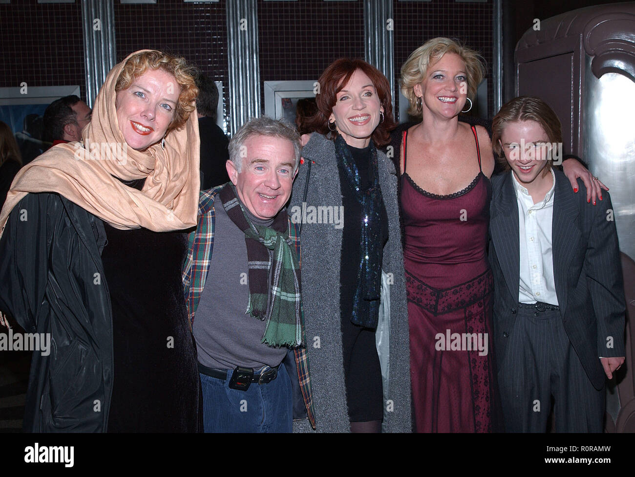 The director Julia Jay Pierrepont III posing with the cast Leslie ...