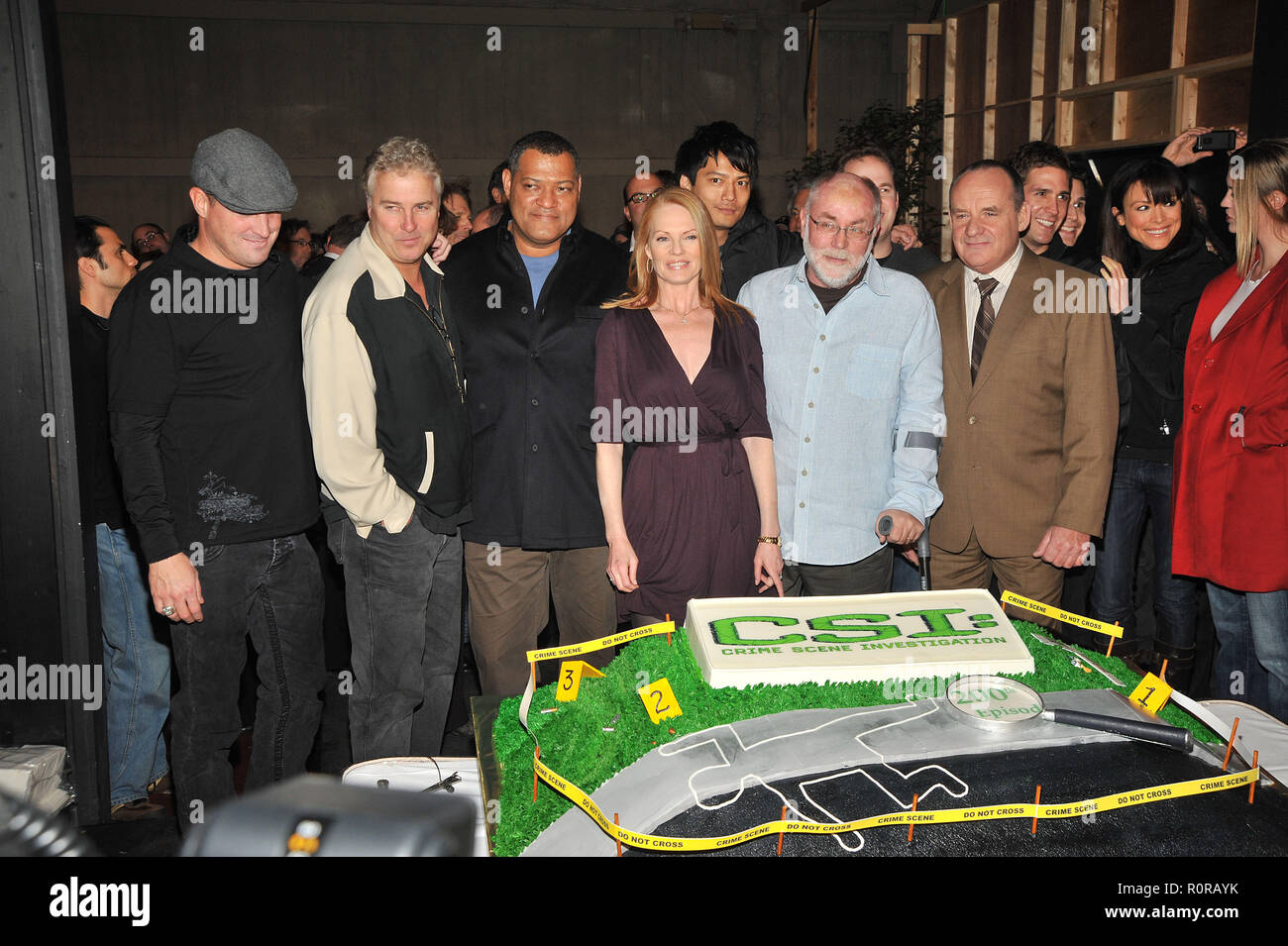 CSI celebrate their 200 Episode at the on the Universal Studio Lot in ...