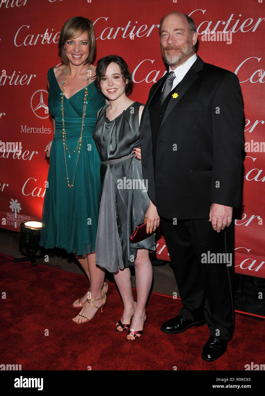 Allison Janney, Ellen Page and JK Simmons ( JUNO ) arriving at the ...