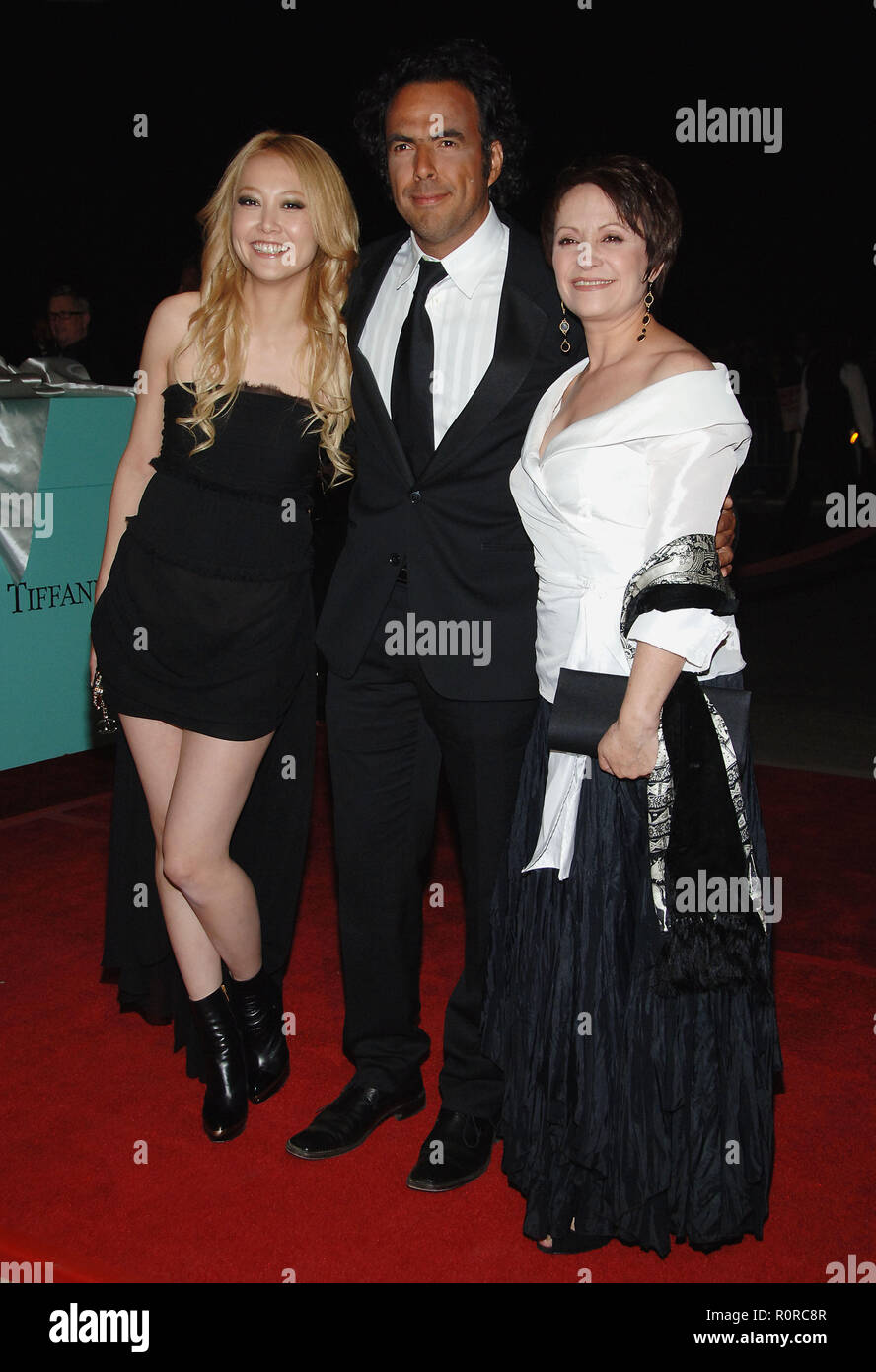 Rinko Kikuchi, the director of Babel Alejandro Gonzalez Inarritu and ...
