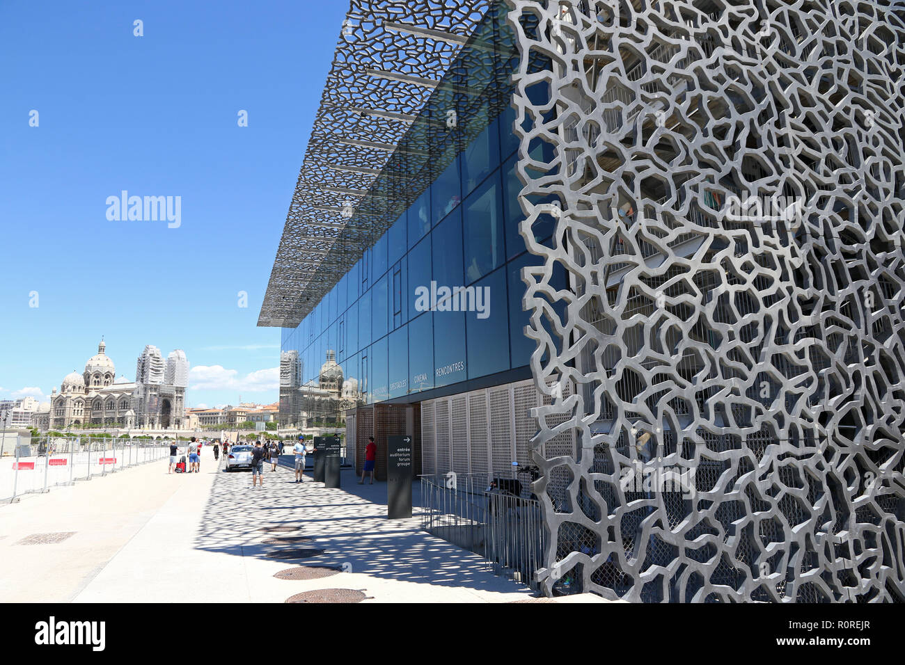 MARSEILLE, FRANCE - JUNE 20,2016: Museum of European and Mediterranean ...