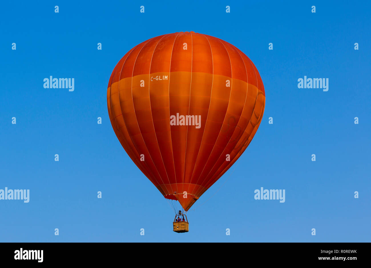 Hot air balloon, Quebec, Canada Stock Photo - Alamy