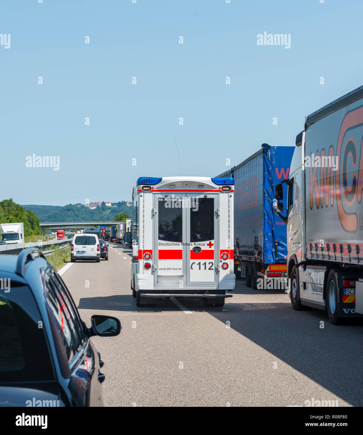 Ambulance drives hi-res stock photography and images - Alamy