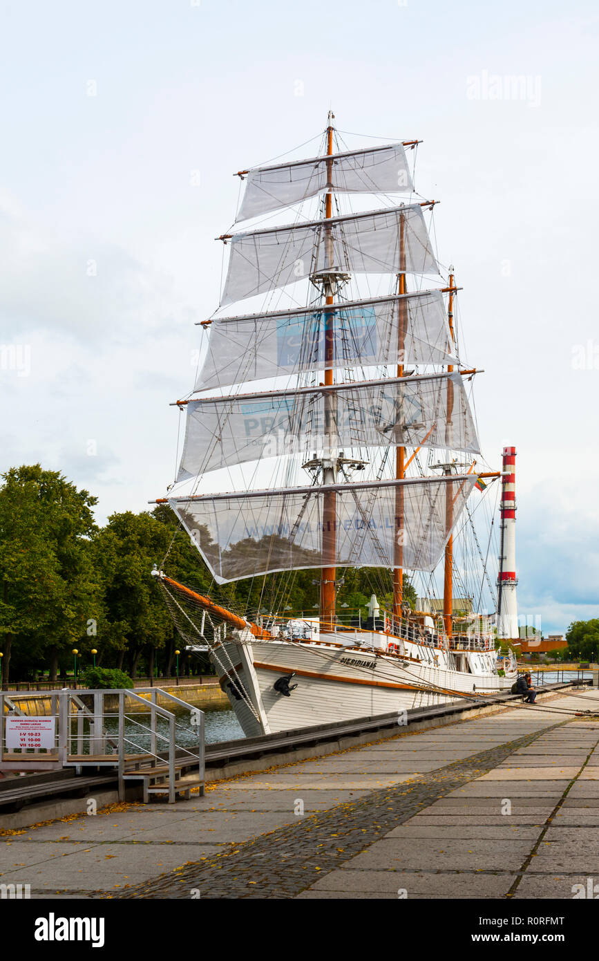 Klaipeda Lithuania a popular cruise ship destination on the Baltic Sea ...
