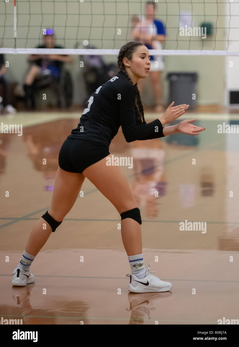 University Prep of Redding in volleyball action against Pierce High ...