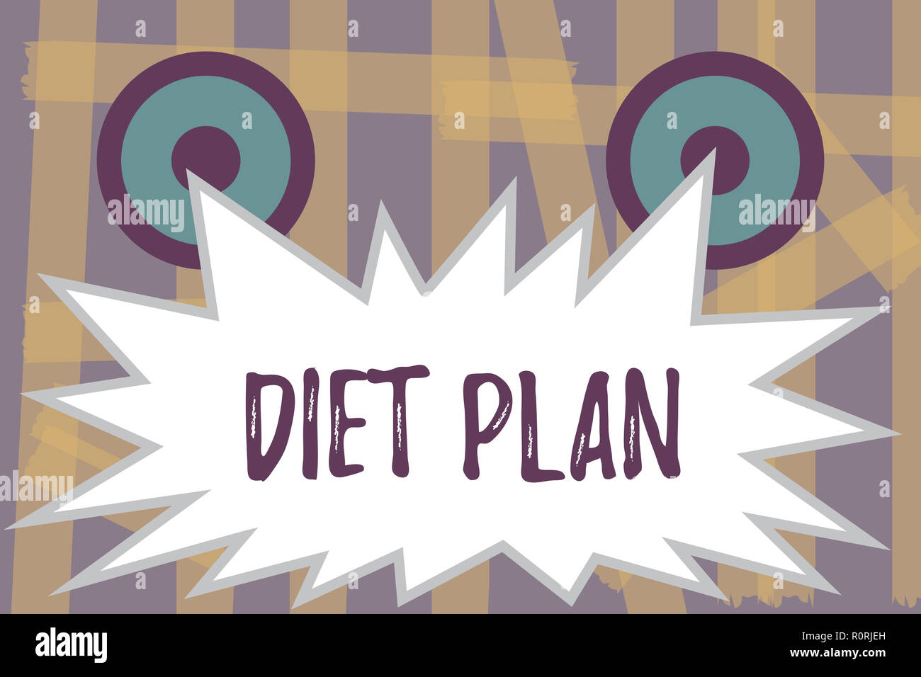 Writing note showing Diet Plan. Business photo showcasing Use of ...