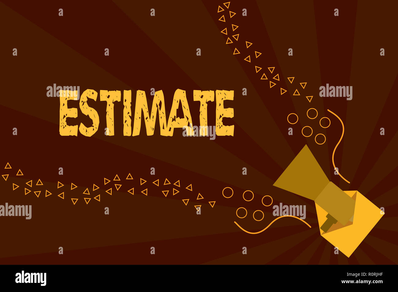 Text Sign Showing Estimate Conceptual Photo Roughly Calculate Judge Value Number Quantity