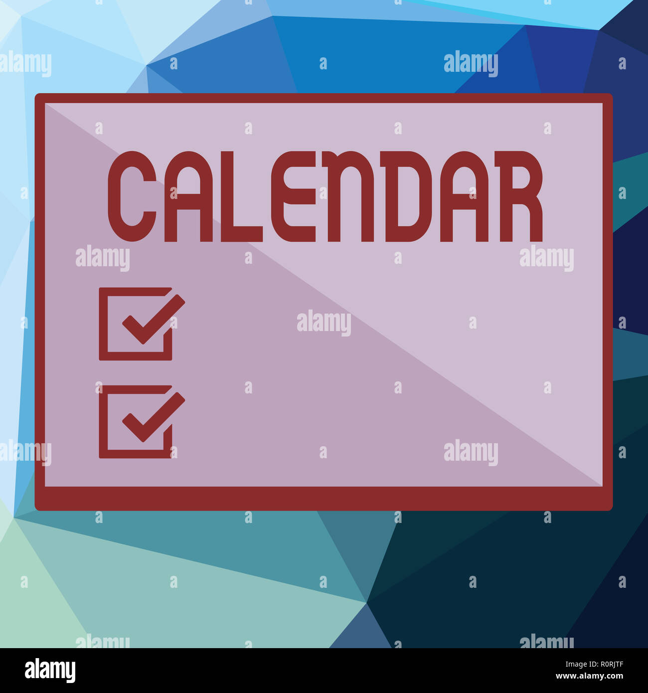 Writing note showing Calendar. Business photo showcasing Pages showing ...