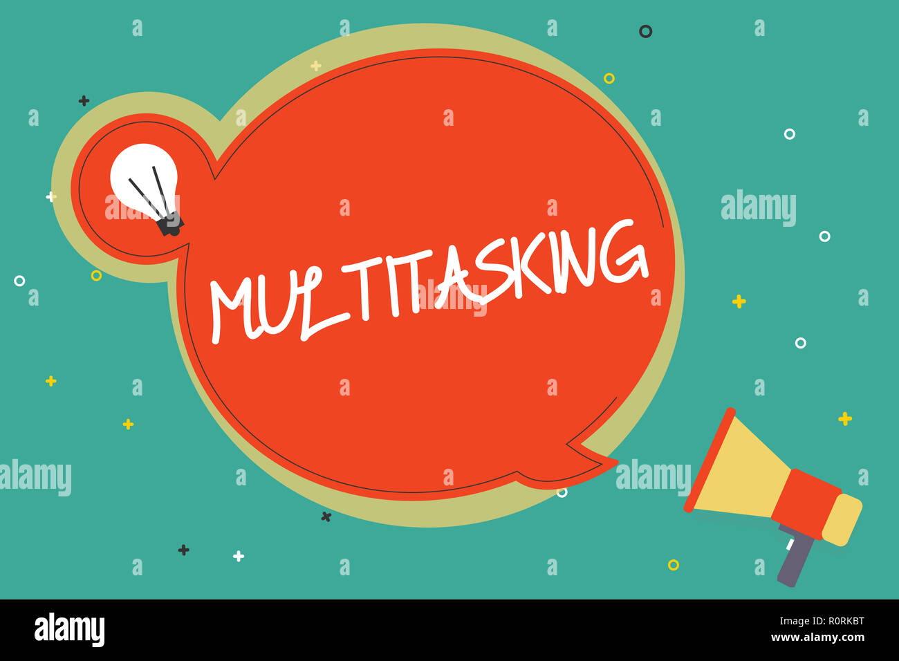 Text sign showing Multitasking. Conceptual photo Person who can deal ...