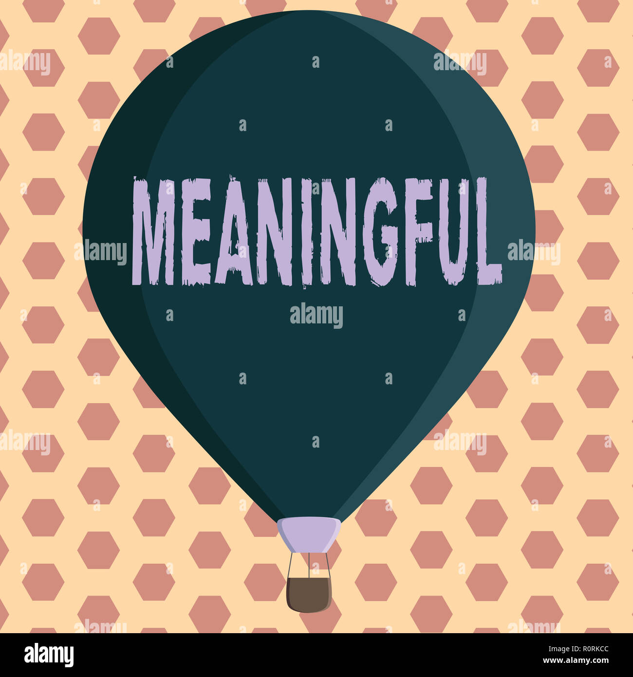 Word writing text Meaningful. Business concept for Having meaning ...