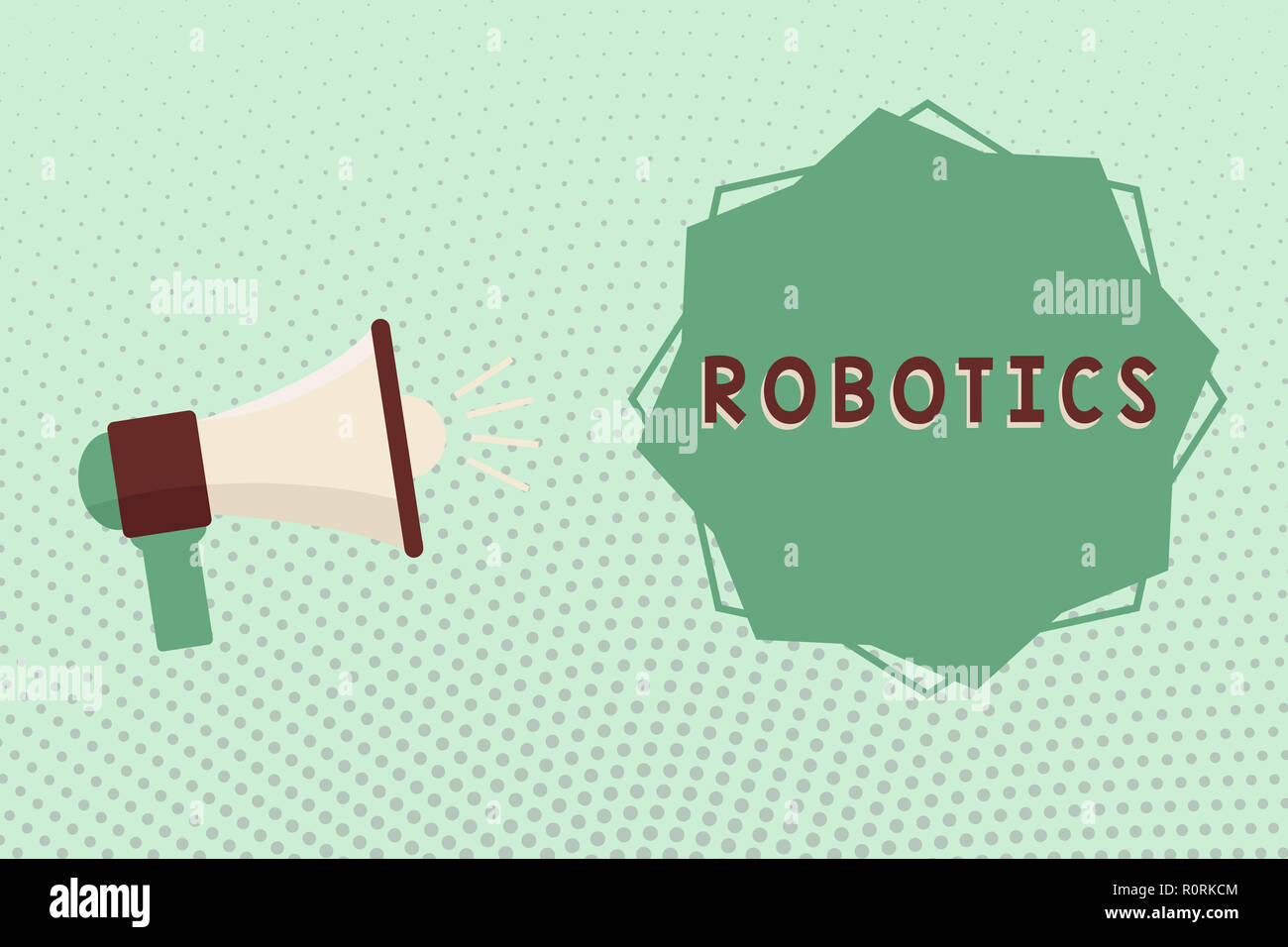 Writing note showing Robotics. Business photo showcasing branch of ...