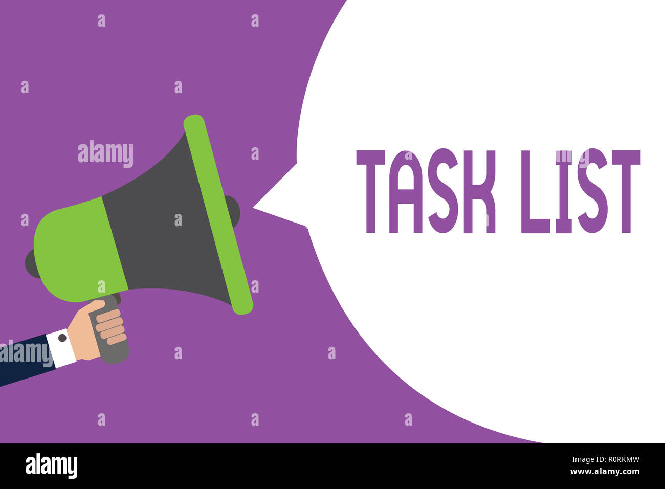 Word writing text Task List. Business concept for Planification ...