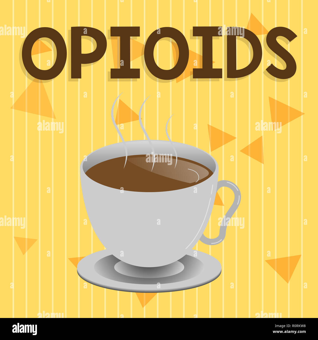 Handwriting text Opioids. Concept meaning Class of drugs that include ...
