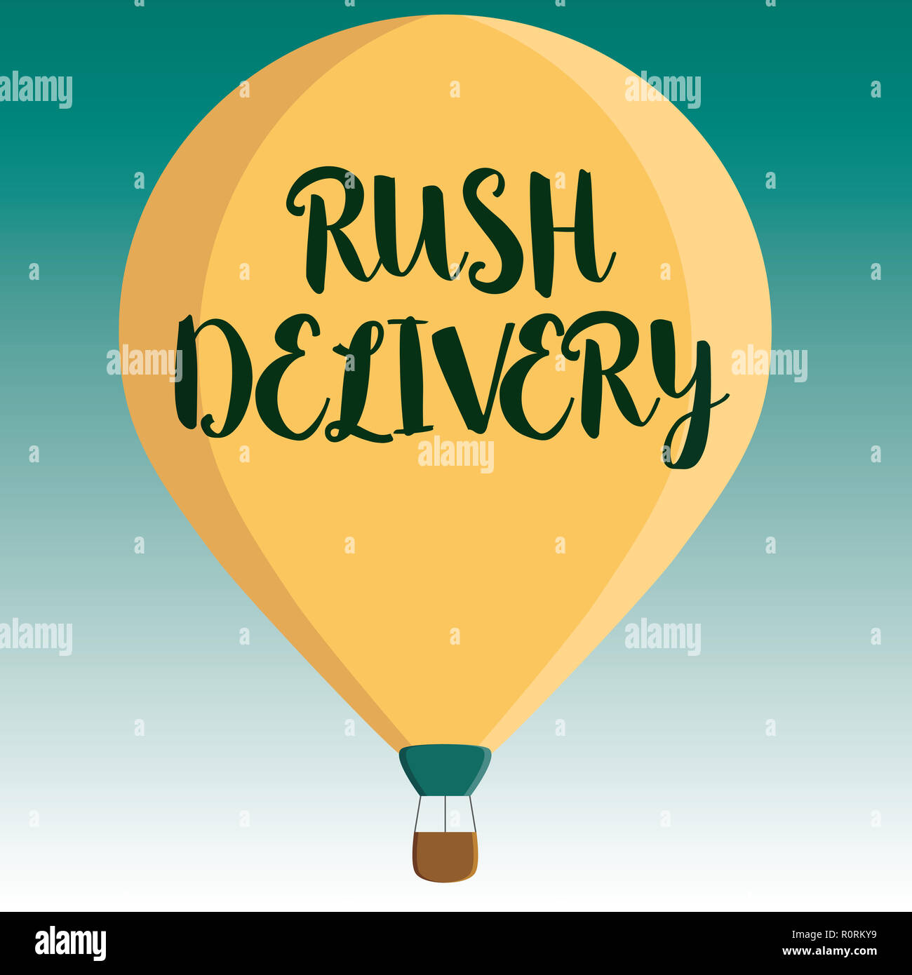 Rush delivery hurry express hi-res stock photography and images - Alamy