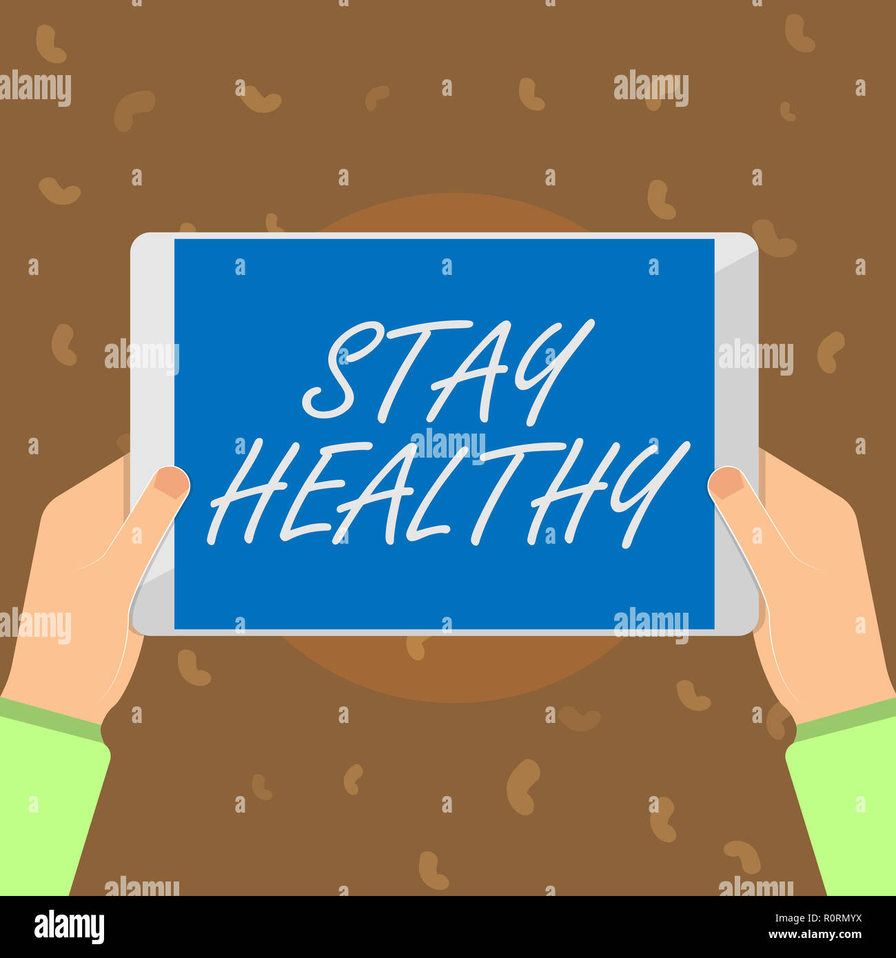 Conceptual hand writing showing Stay Healthy. Business photo text Keep ...