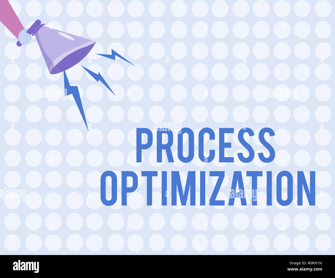 Word Writing Text Process Optimization Business Concept For Improve Organizations Efficiency