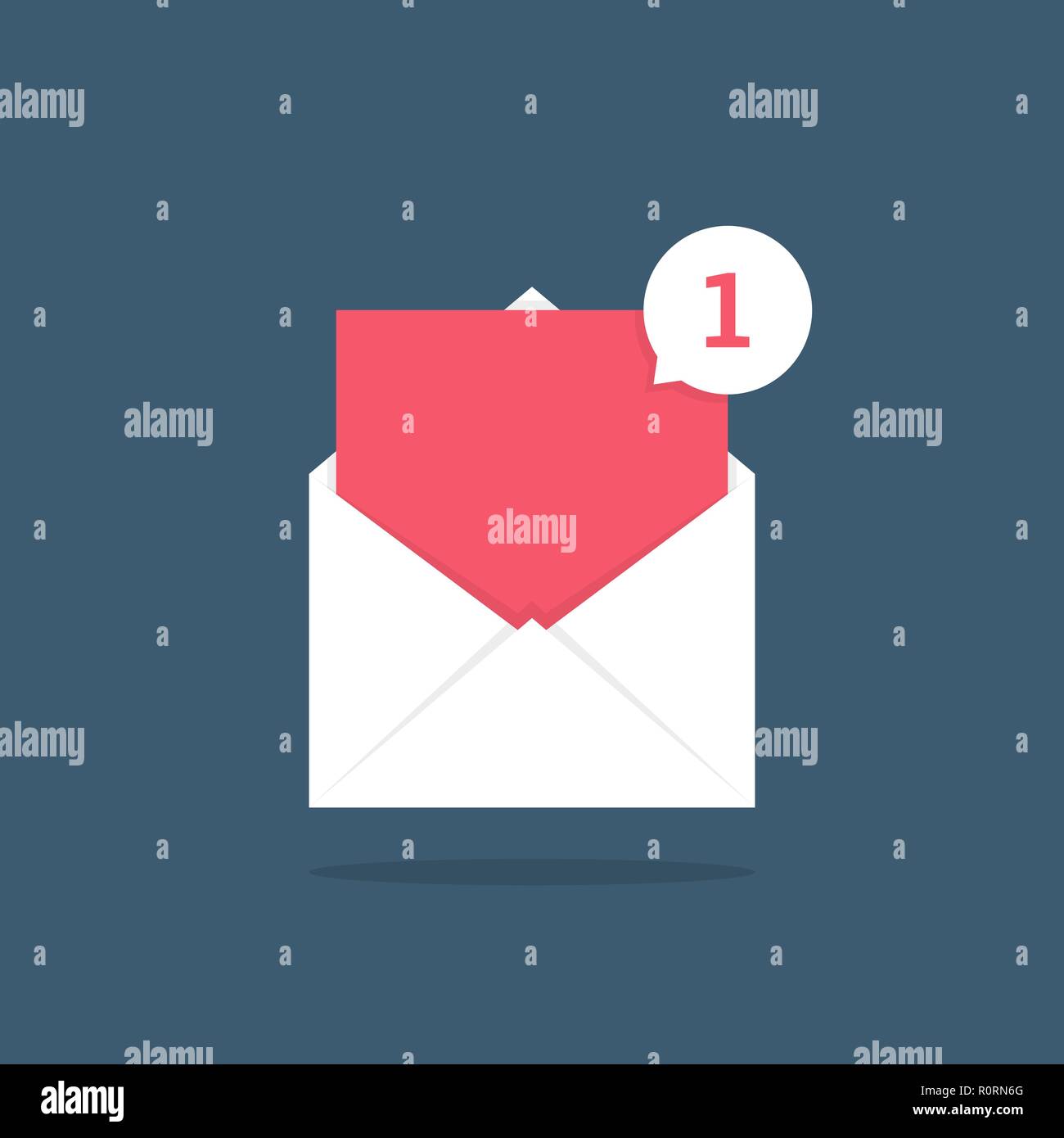 notification icon speech bubble in open letter Stock Vector Image & Art ... notification icon speech bubble in open letter Stock Vector Image & Art ...