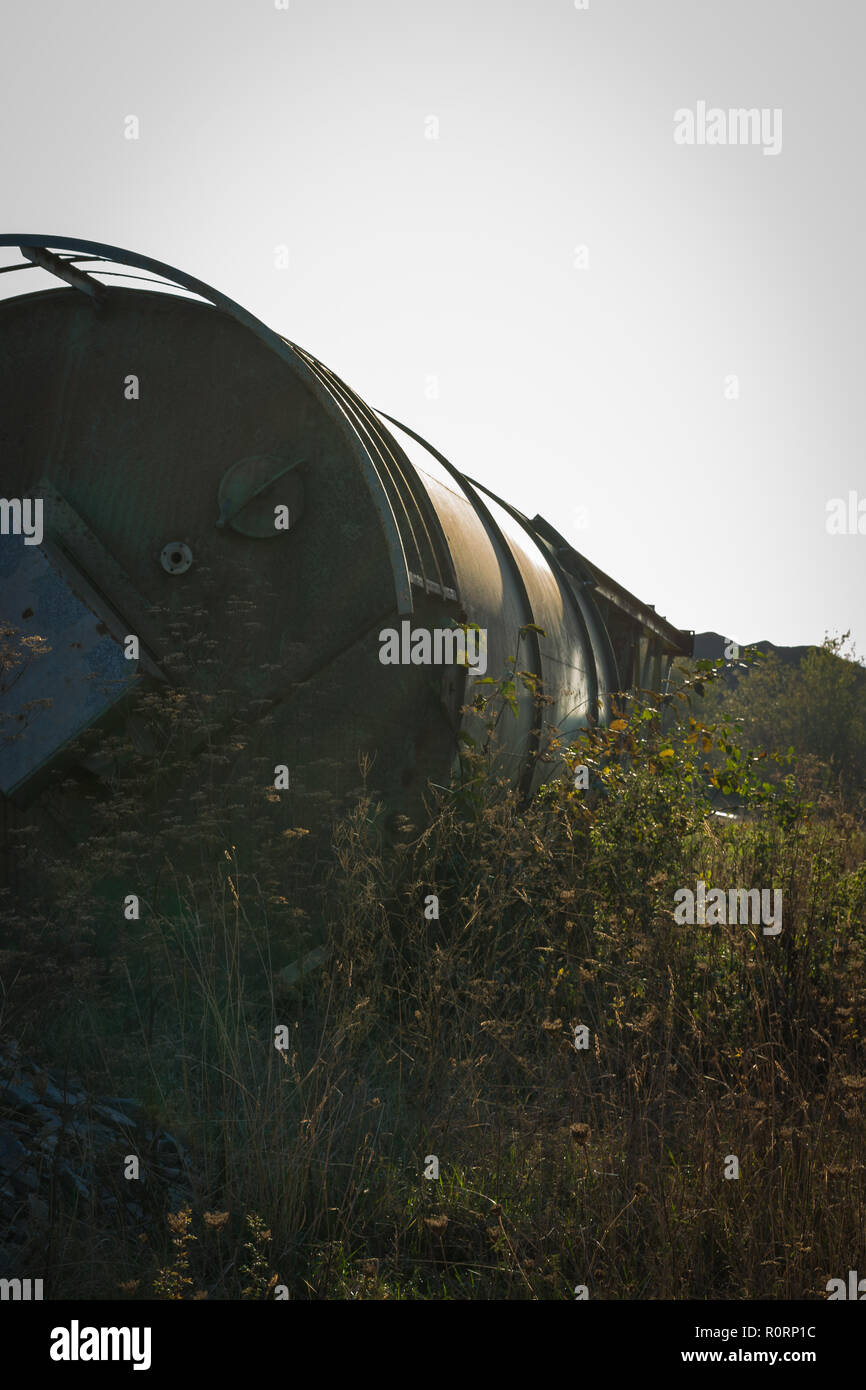 Old metal tank hi-res stock photography and images - Alamy
