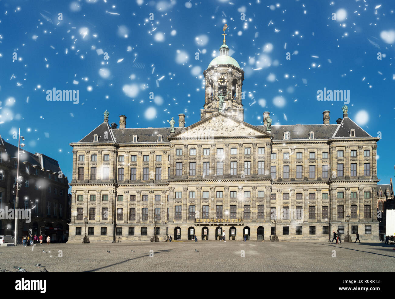 Koninklijk Paleis in Amsterdam Stock Photo - Alamy