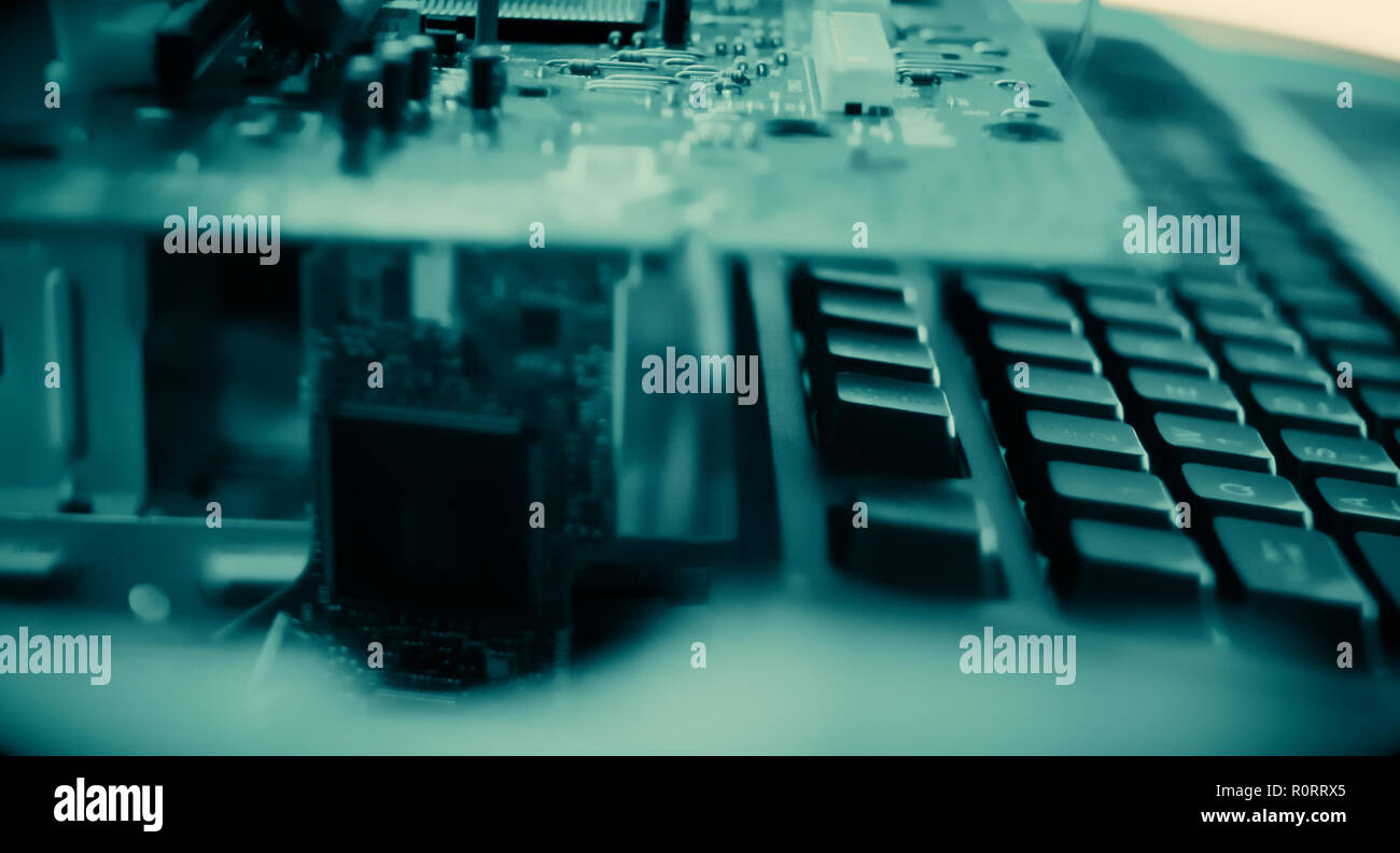 Machine learning artificial intelligence conception Stock Photo - Alamy