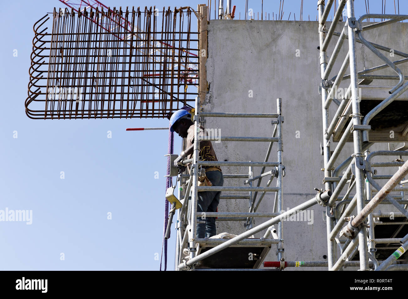 Worksite - France Stock Photo - Alamy