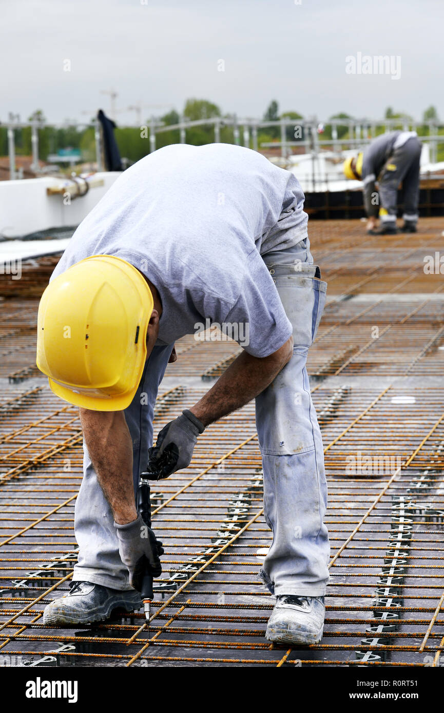 Worksite - France Stock Photo - Alamy