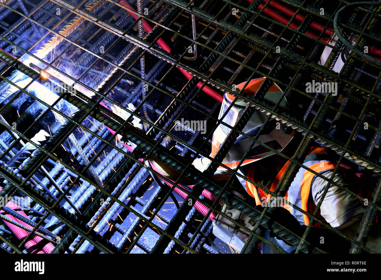 Worksite - France Stock Photo - Alamy