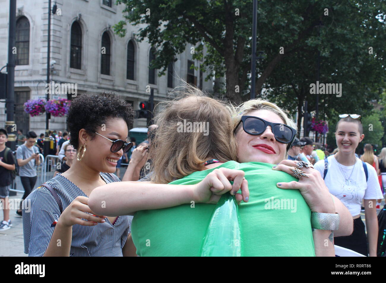 free Hugs London Pride Stock Photo - Alamy
