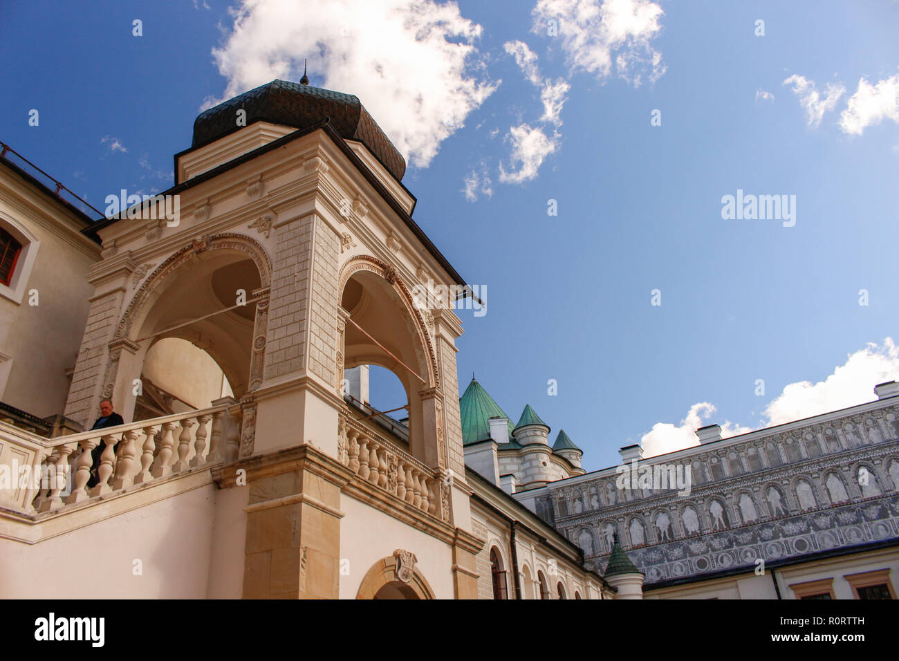 Krasiczyn, Poland. The castle was visited by many Polish kings ...