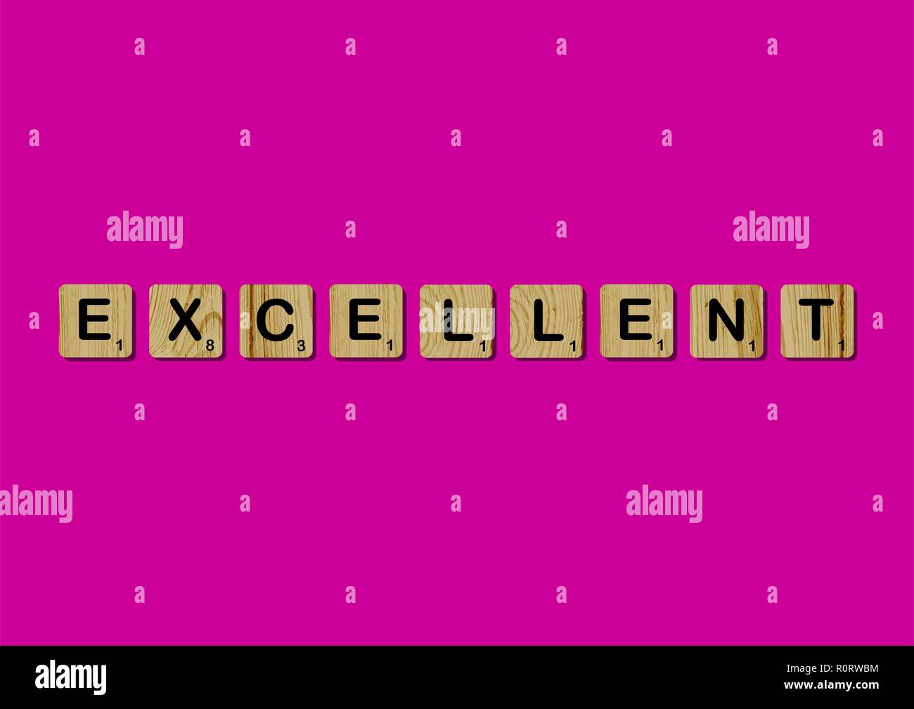 Scrabble tiles spells out Motivational quote Scrabble Blocks Letters ...