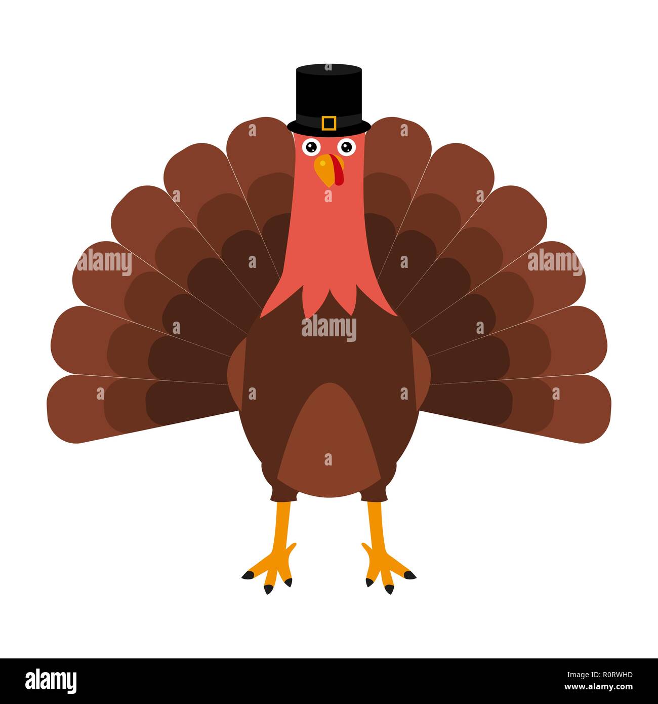 Thanksgiving day celebration dinner Cut Out Stock Images & Pictures - Alamy