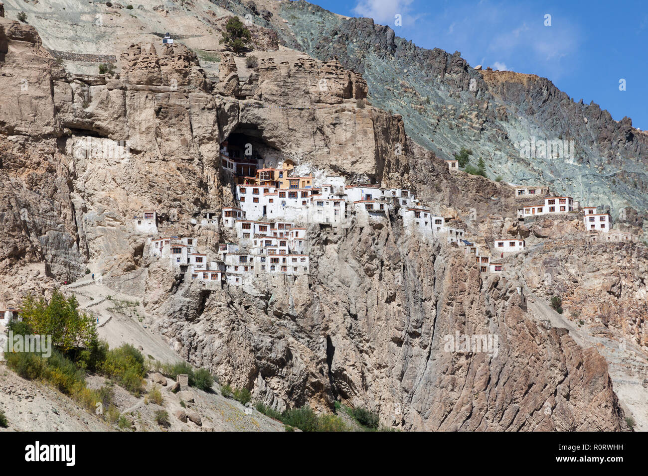 Phugtal monastery, india hi-res stock photography and images - Alamy