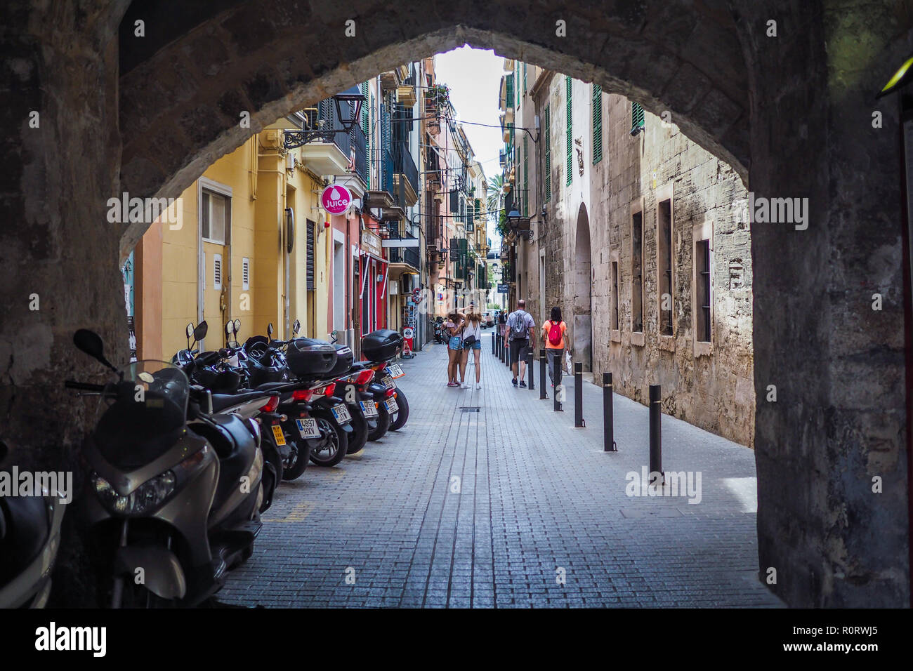 Tourism in palma de mallorca hi-res stock photography and images - Alamy