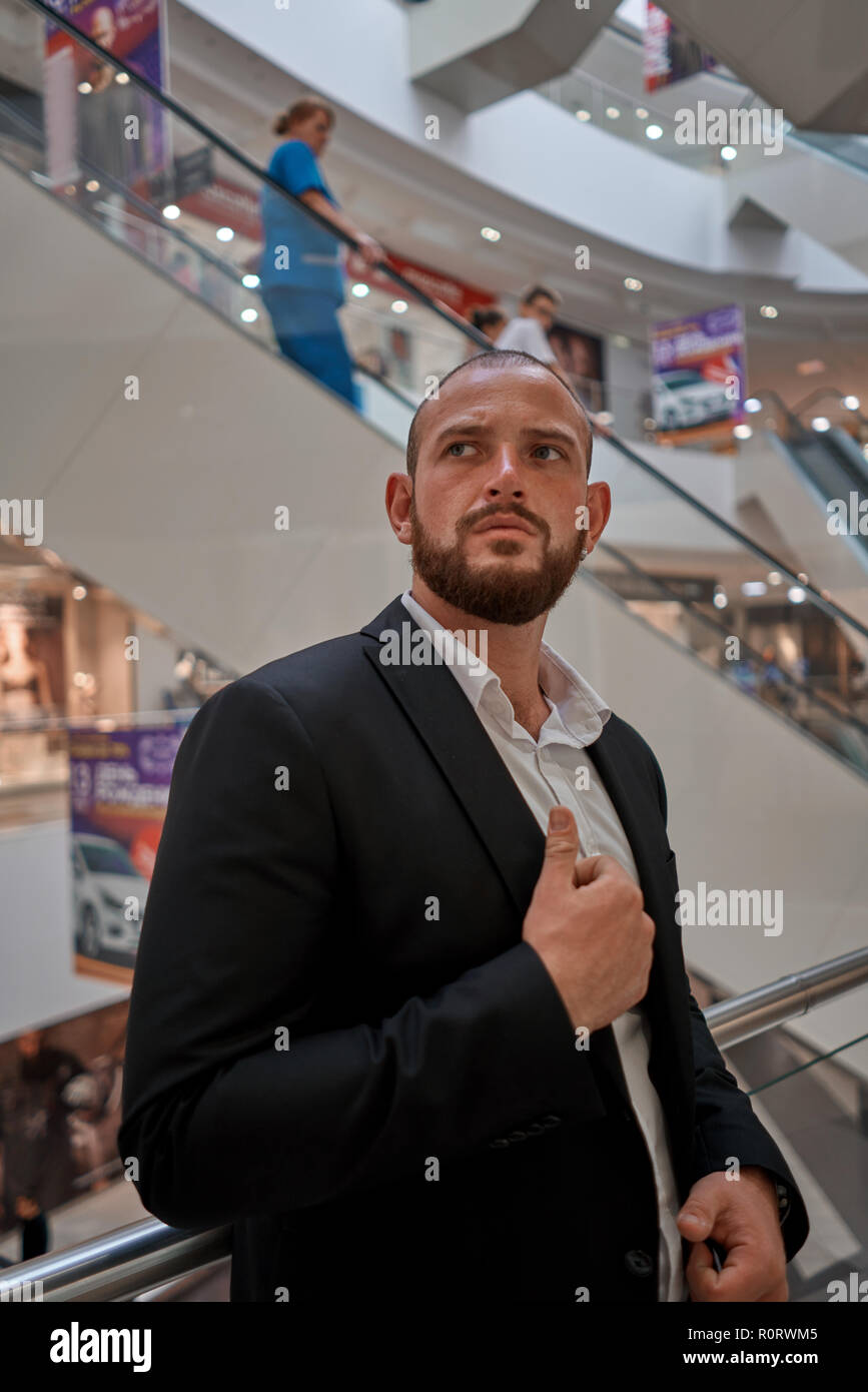 man in a suit at the Mall Stock Photo - Alamy