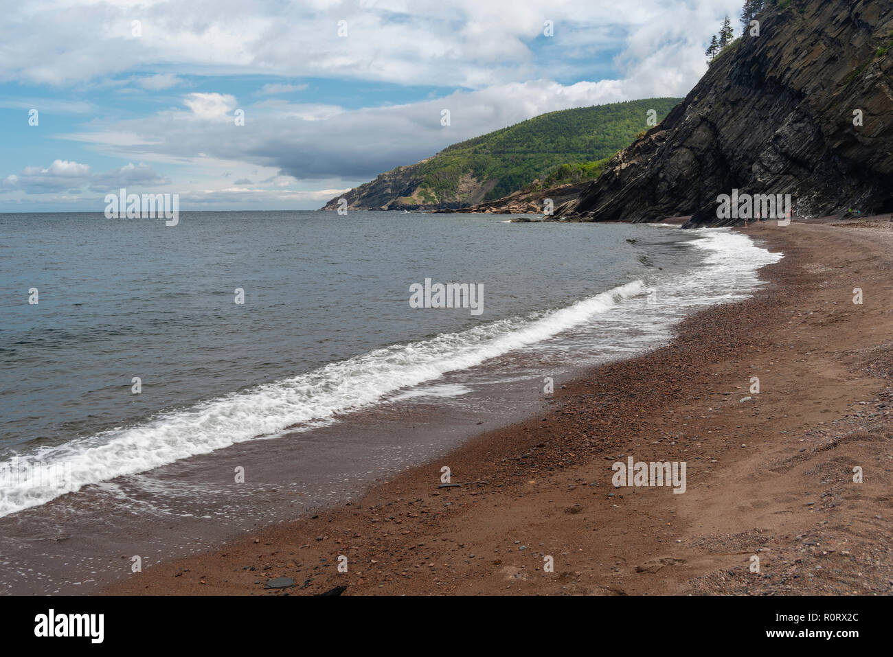 View of the beach at Meat Cove, Nova Scotia, Canada Stock Photo - Alamy