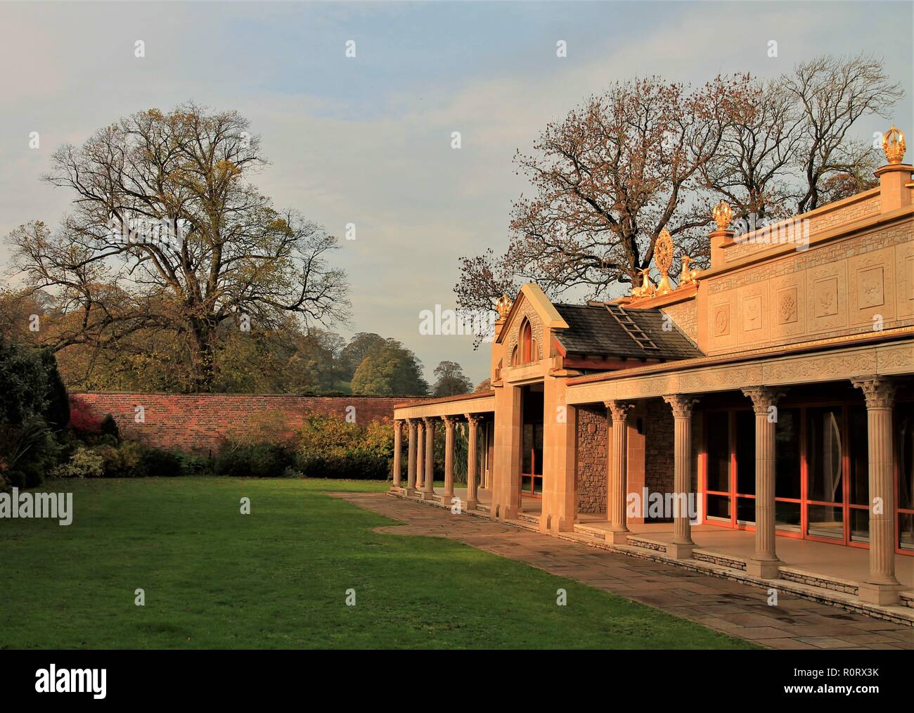 UK Ulverston. Manjushri Kadampa Centre near Ulverston Cumbria UK Stock ...
