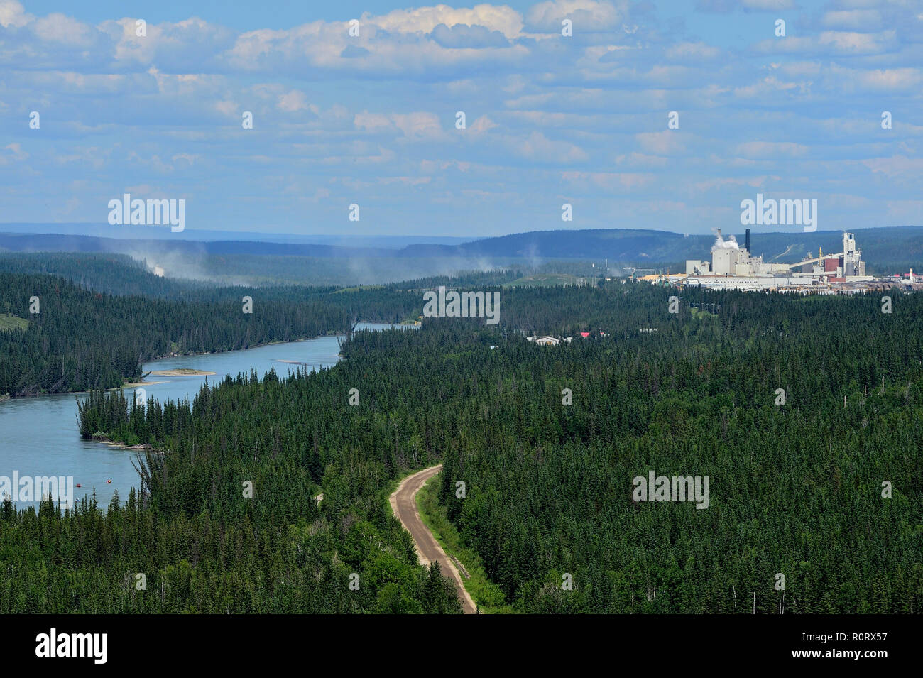Pulp mill logging pulp hi-res stock photography and images - Alamy