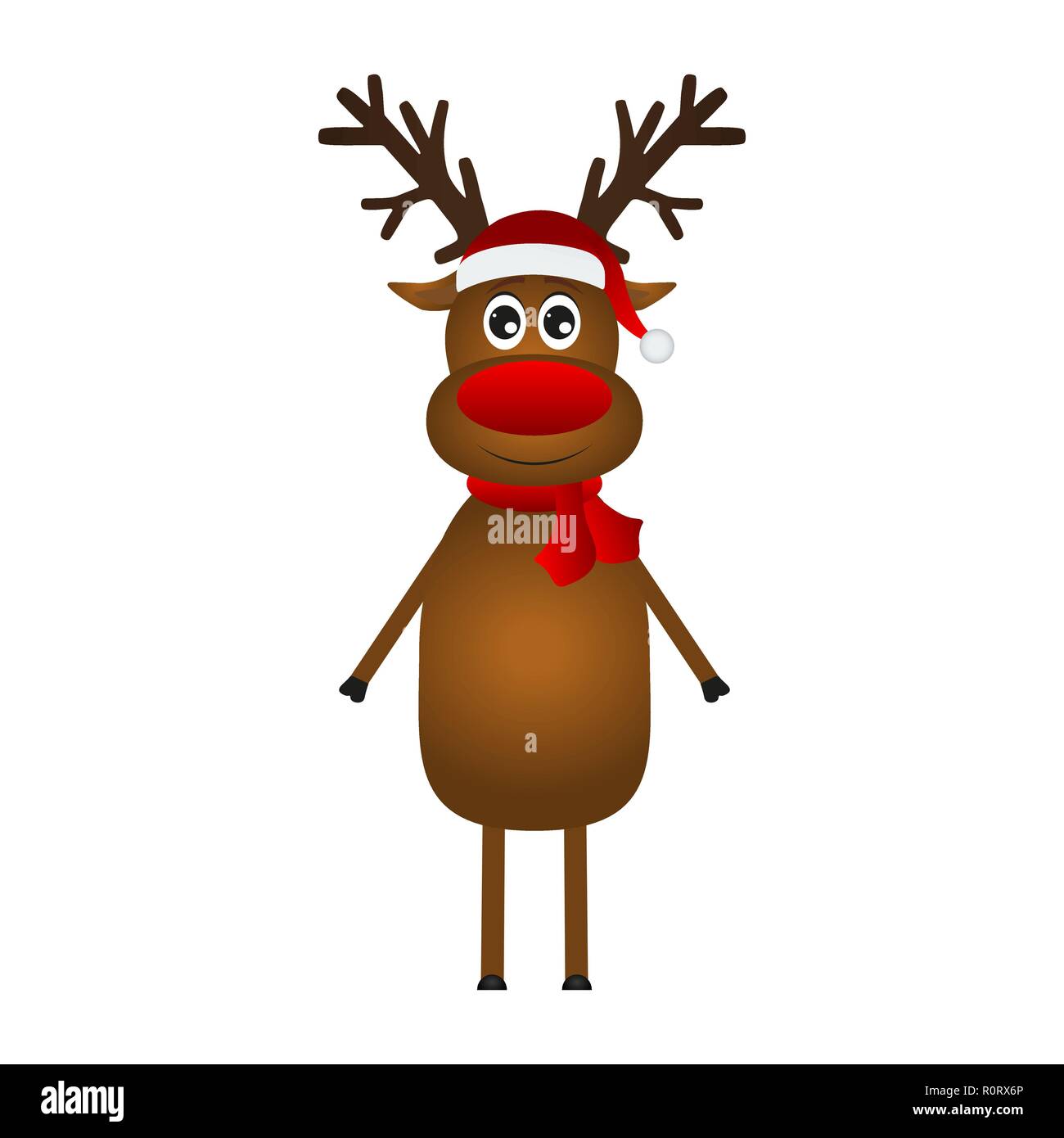 Christmas card cap merry Cut Out Stock Images & Pictures - Alamy