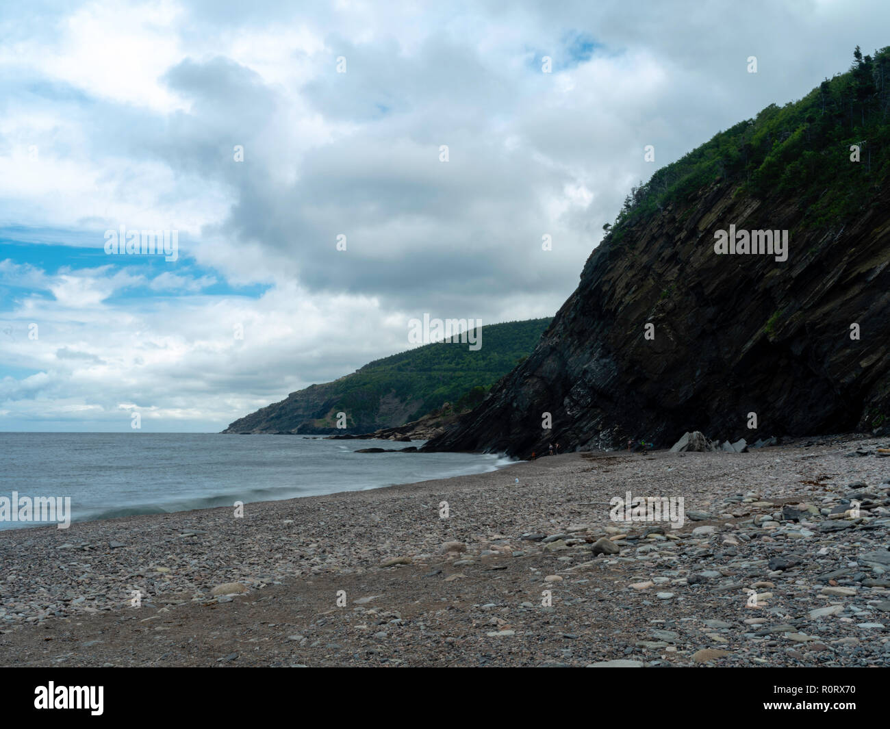 View of the beach at Meat Cove, Nova Scotia, Canada Stock Photo - Alamy