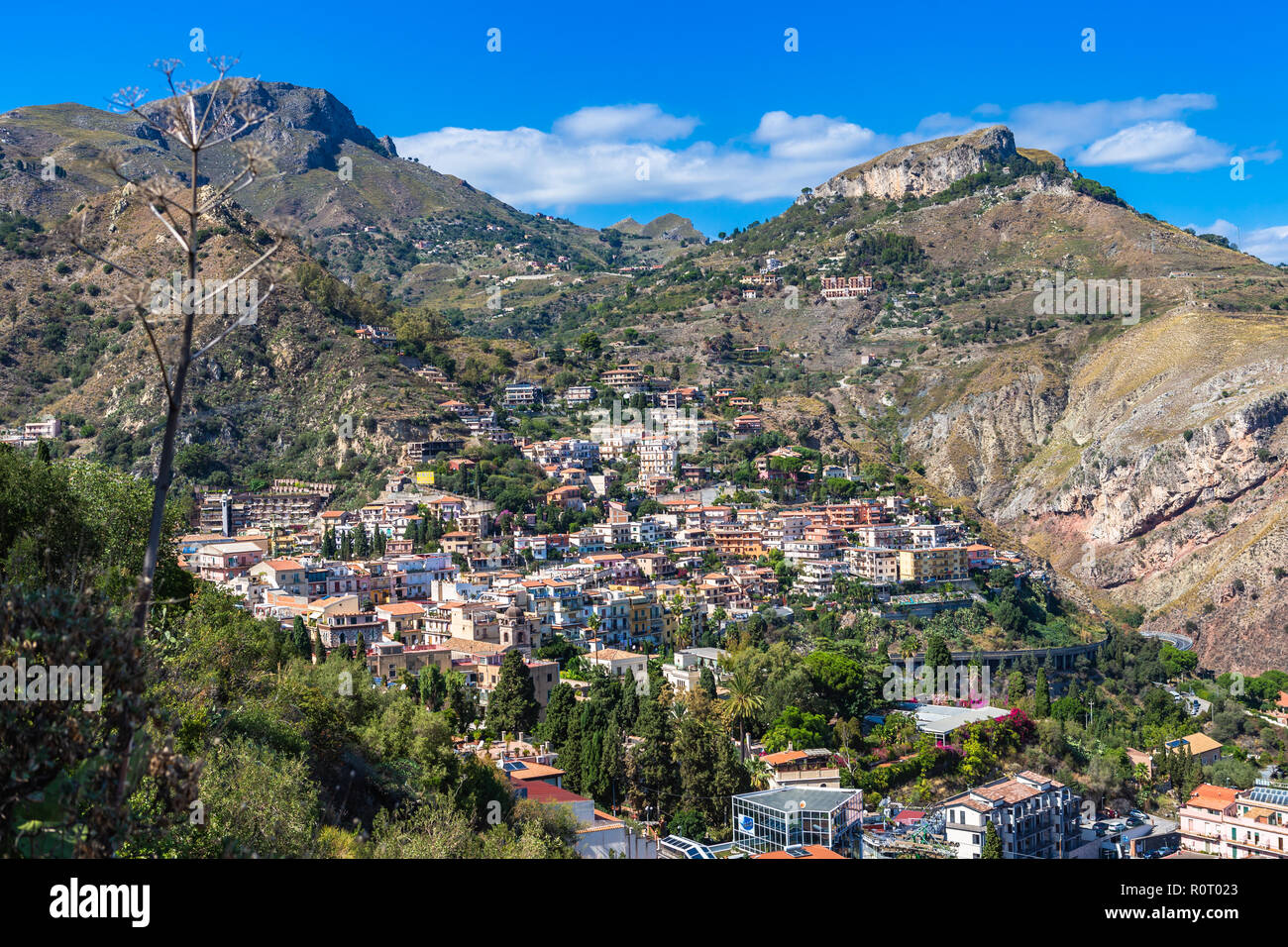 Castelmola taormina hi-res stock photography and images - Alamy