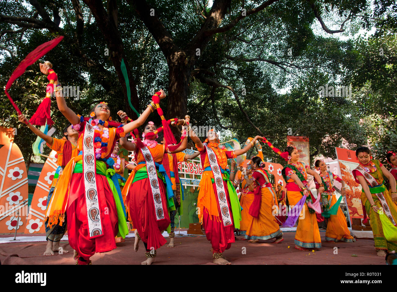 Pohela falgun hi-res stock photography and images - Alamy